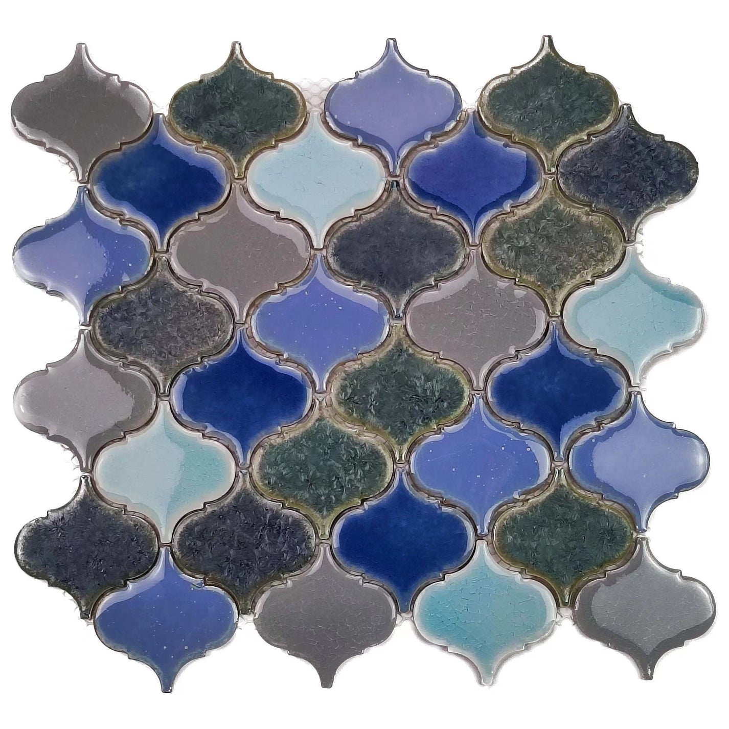 Multi-colored Arabesque Mosaic tiles FCCPT119 – FOC Tile