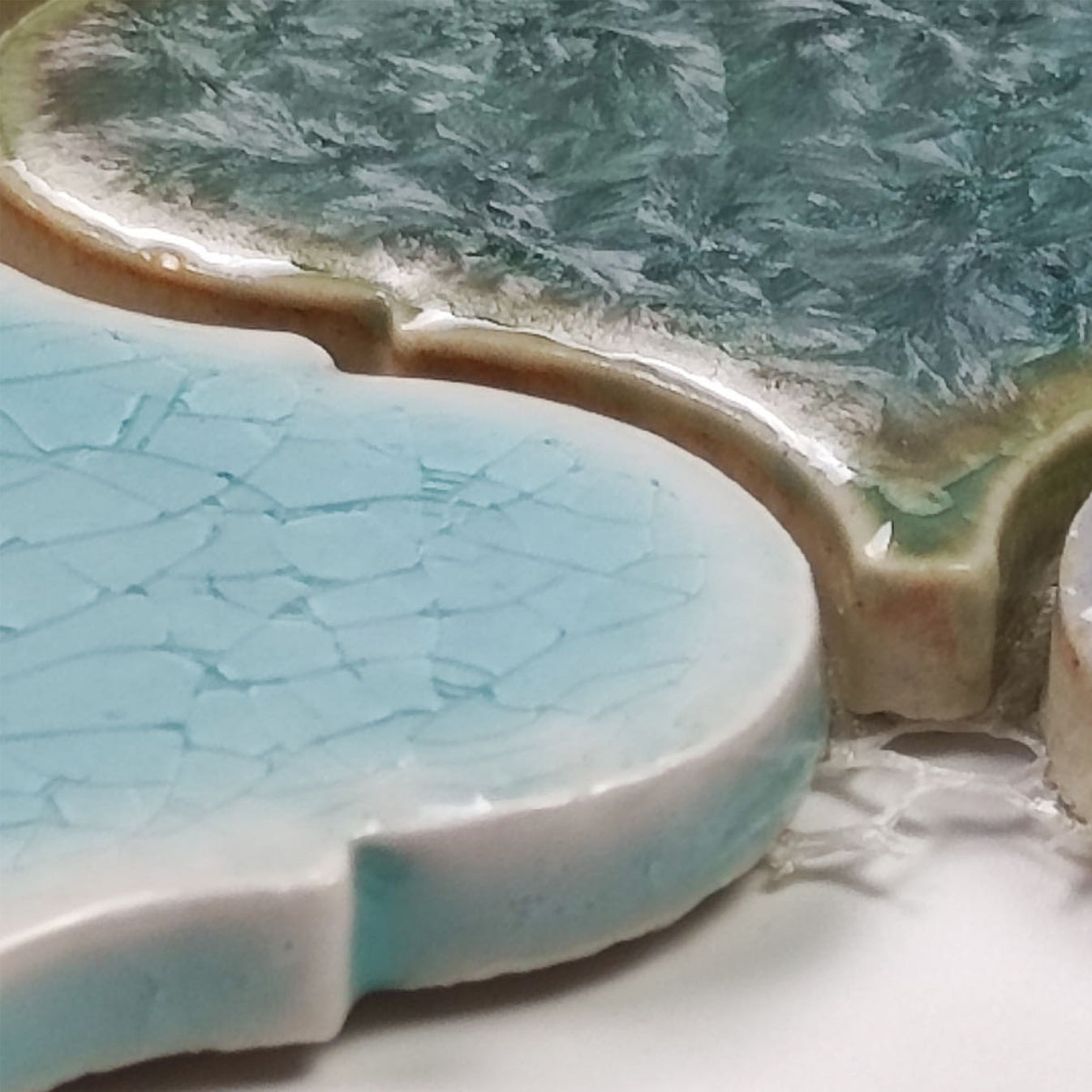Multi-colored Arabesque Mosaic tiles FCCPT119 – FOC Tile