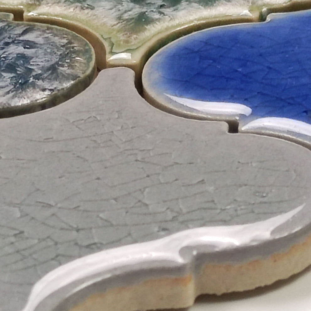 Multi-colored Arabesque Mosaic tiles FCCPT119 – FOC Tile