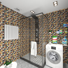 Fade Colorful Retro Revival Tile – FOC Tile